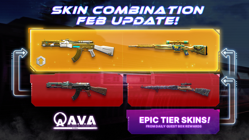 A.V.A Global - Skin Combination System Update! - Steam News