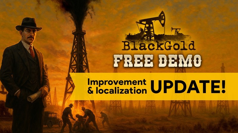 Black Gold: Oil Drilling Simulator - Demo Update - Steam News