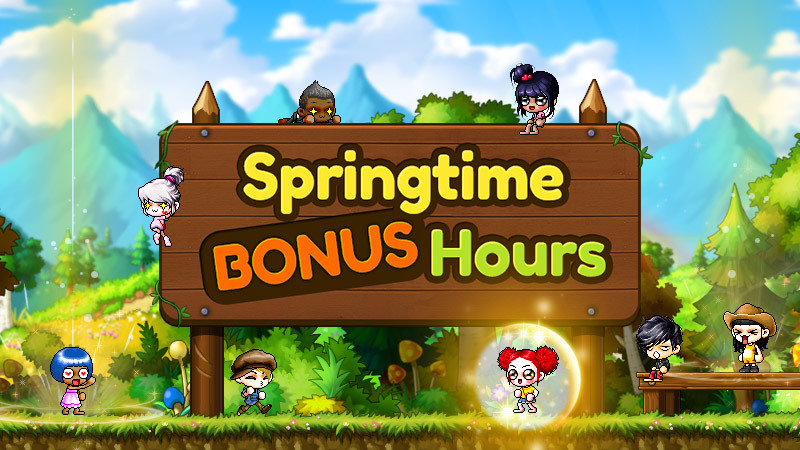 MapleStory - Springtime Bonus Hours - Steam News