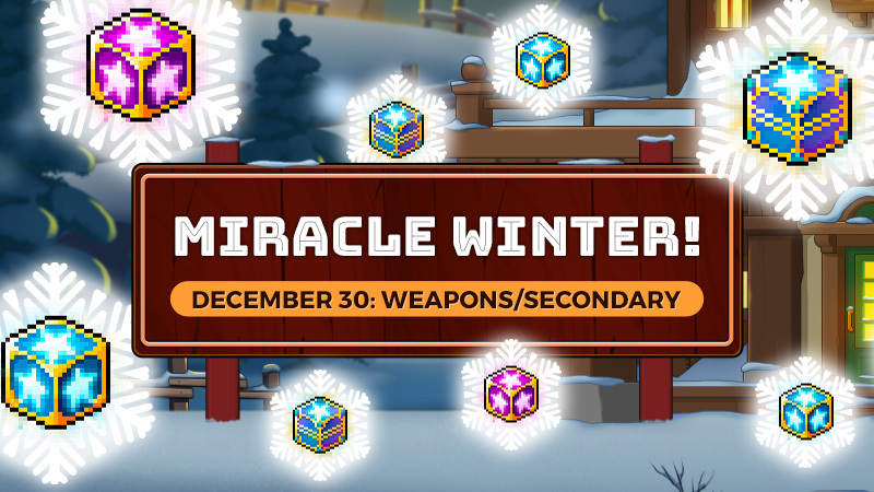 MapleStory - Miracle Winter - December 30 - Primary Weapons/Secondary ...