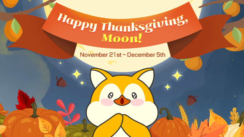 Vindictus - [EVENT] Happy Thanksgiving, Moon! - Steam News