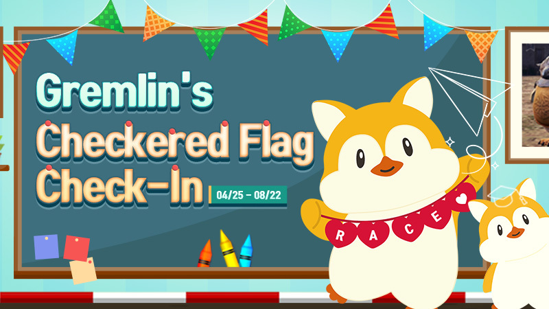 Steam :: Vindictus :: [EVENT] Gremlin's Checkered Flag Check-In
