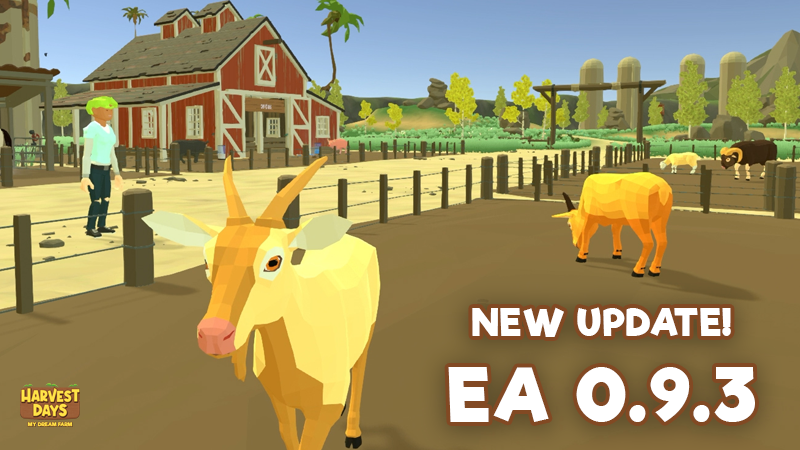 Harvest Days: My Dream Farm - Harvest Days: My Dream Farm – EA 0.9.3 - Steam News