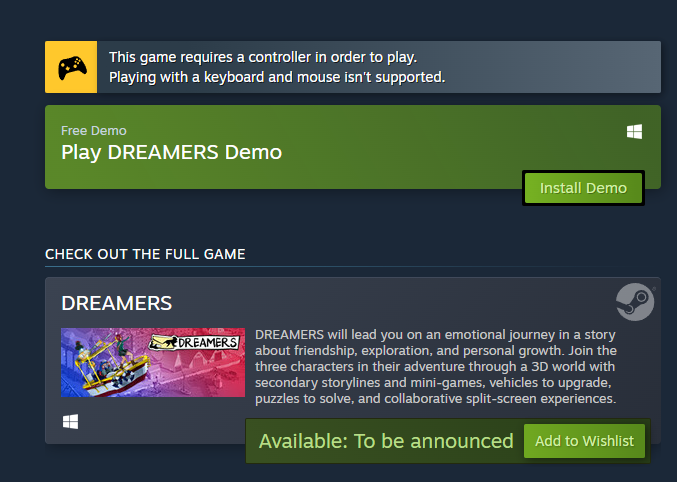 Steam Community :: DREAMERS