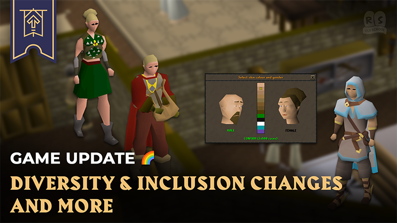 Old School RuneScape - Diversity and Inclusion Changes | Weekly Game ...