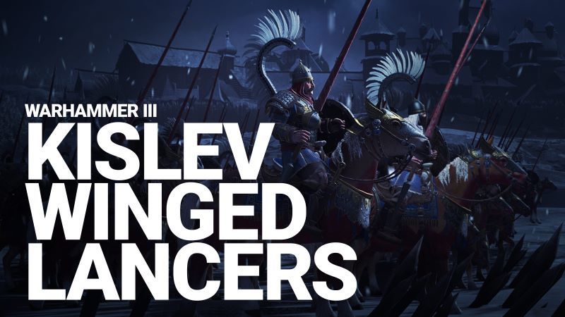 Total War: WARHAMMER III - Kislev Winged Lancers Unit Spotlight - Steam ...