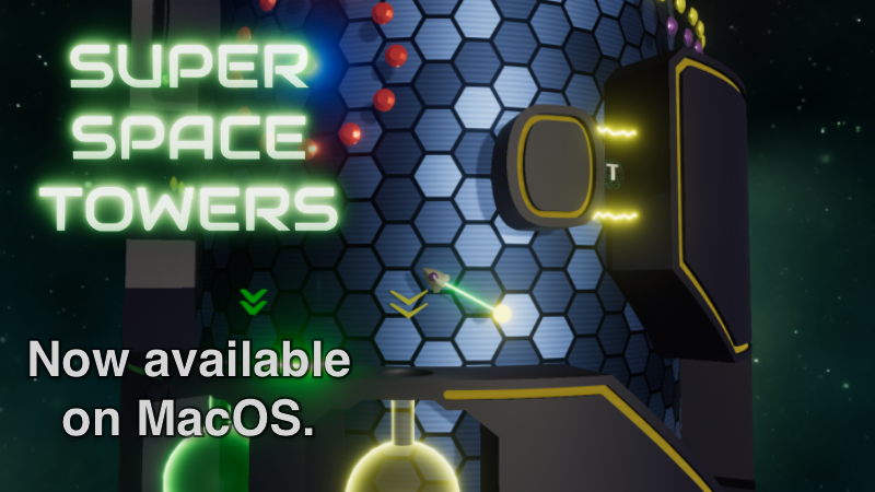 Steam :: Super Space Towers :: Good news! The MacOS version of Super Space Towers is now available!