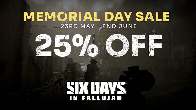 Six Days in Fallujah - 25% Off - Memorial Day Sale! - Steam News