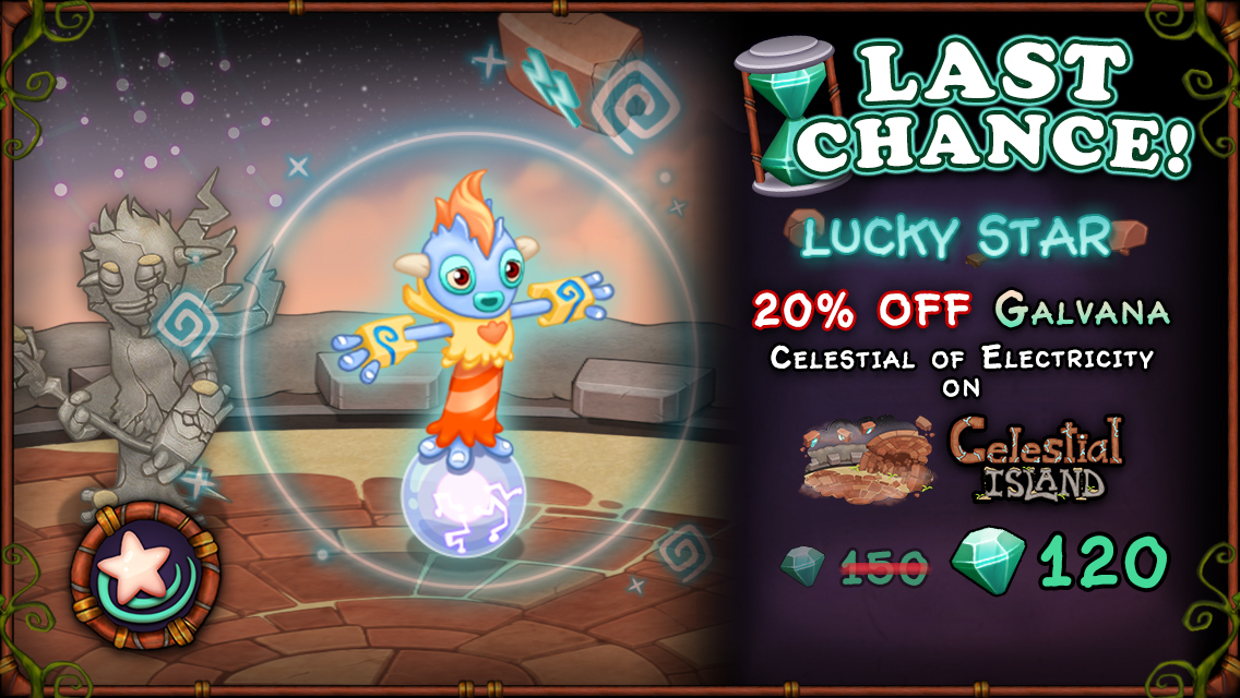 LAST CHANCE: 20% OFF Galvana on Celestial Island