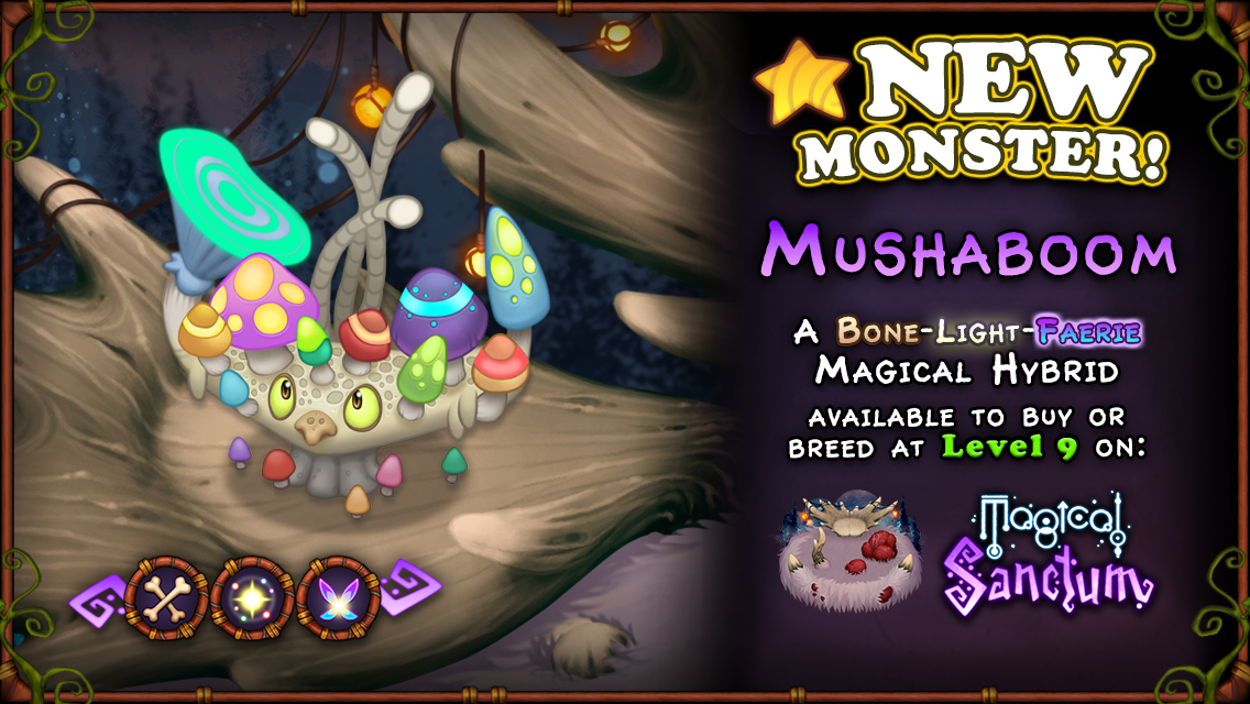 NEW Monster: Mushaboom available on Magical Sanctum