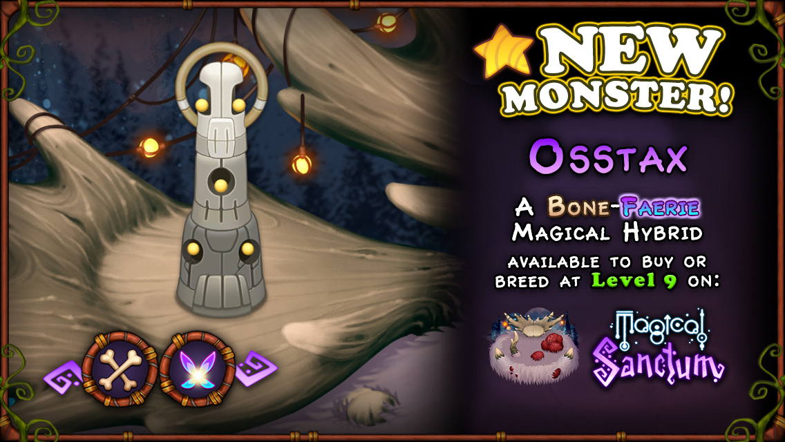 NEW MONSTERS - Rare Banjaw & Osstax - My Singing Monsters - Game Patch Note