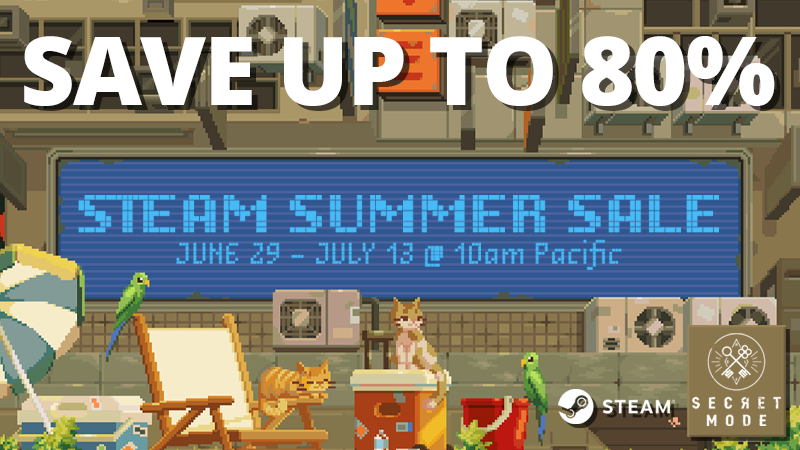 Secret Mode - Secret Mode Summer Sale - Steam News
