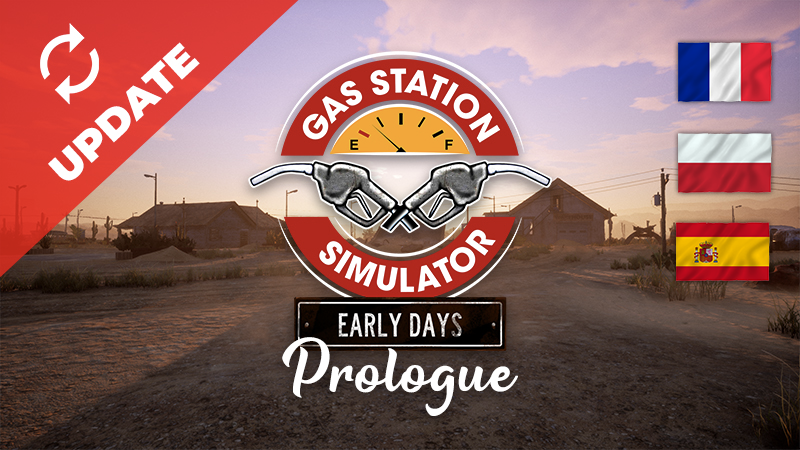 Gas Station Simulator: Prologue - Early Days - Language Update #1 ...