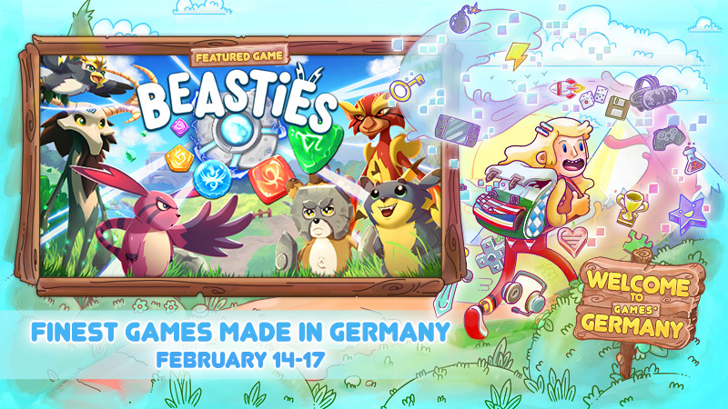 Beasties - Monster Trainer Puzzle RPG - Beasties stream @ German Games ...