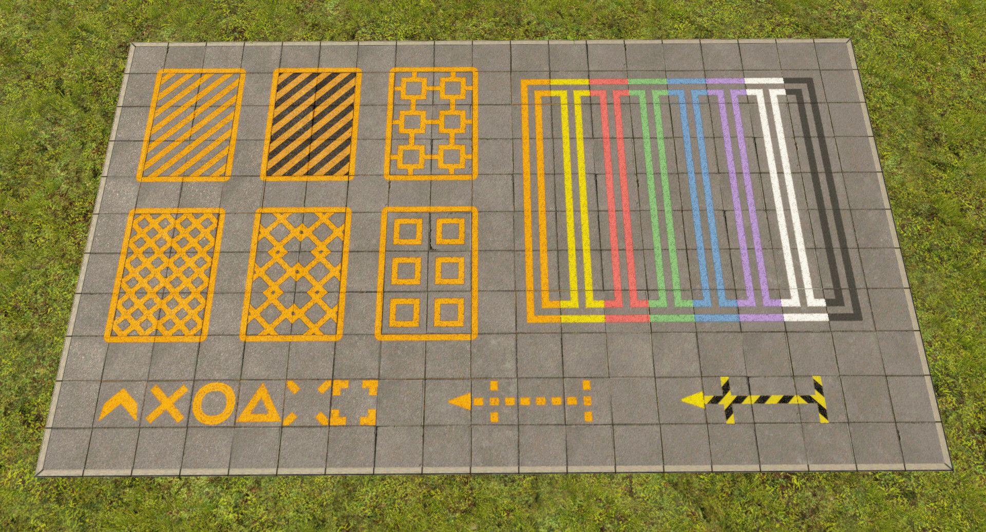 You can choose from 70 different decals in 8 different premium colors ...