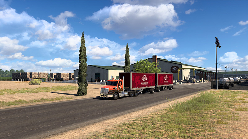 SCS Software - California Rework - Almonds & Farming - Steam News