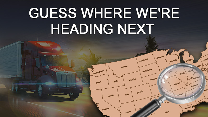 SCS Software - ATS - Guess Where We're Heading Next - Steam News