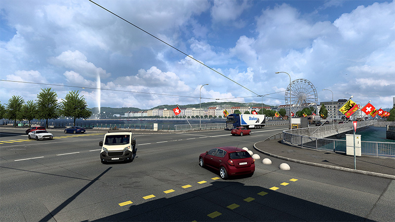 SCS Software - Switzerland Rework - Geneve - Steam News