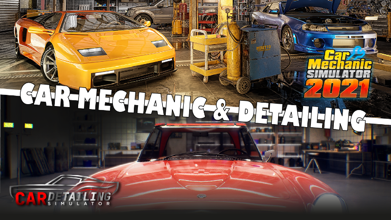 Car Mechanic Simulator 2021 - CAR MECHANIC 21 & DETAILING bundle ...