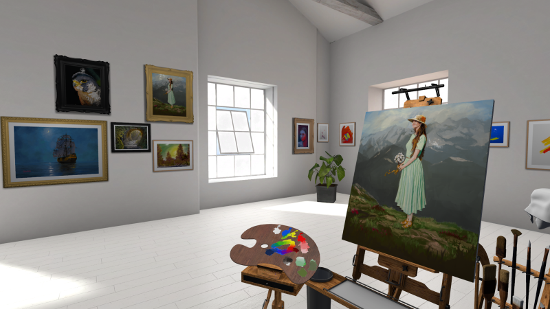 Vermillion - VR Painting - Gallery & Glossy paint update - Steam News