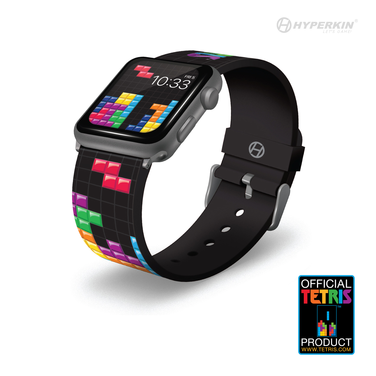 Check out all three Tetris™ watch bands at the Hyperkin store: