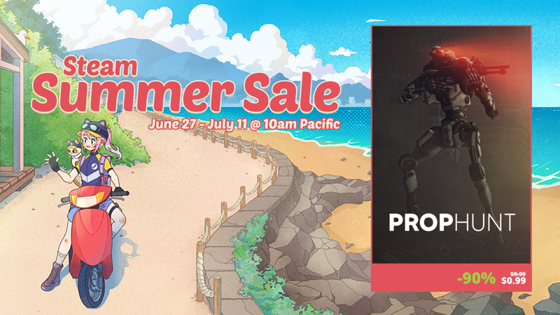 PROPHUNT - -90% off on PROPHUNT for Steam Summer Sale 2024! - Steam News