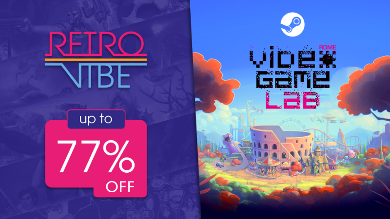 Retrovibe - Rome Video Game Lab event is live! - Steam News