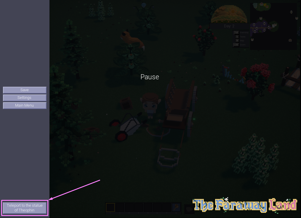 Now it is possible to teleport to the statue of Theofin using a special ...