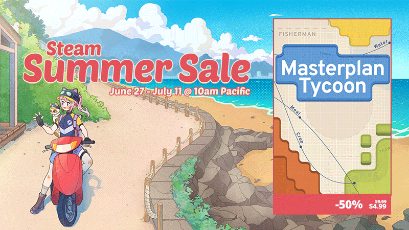Masterplan Tycoon - Masterplan Tycoon | Steam Summer Sale - Steam News