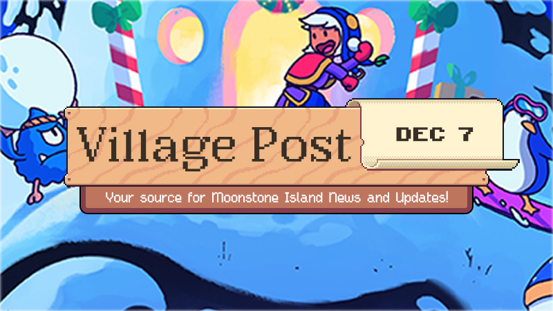Moonstone Island - The Village Post, Dec 7 - Holo-day Hunt Information ...