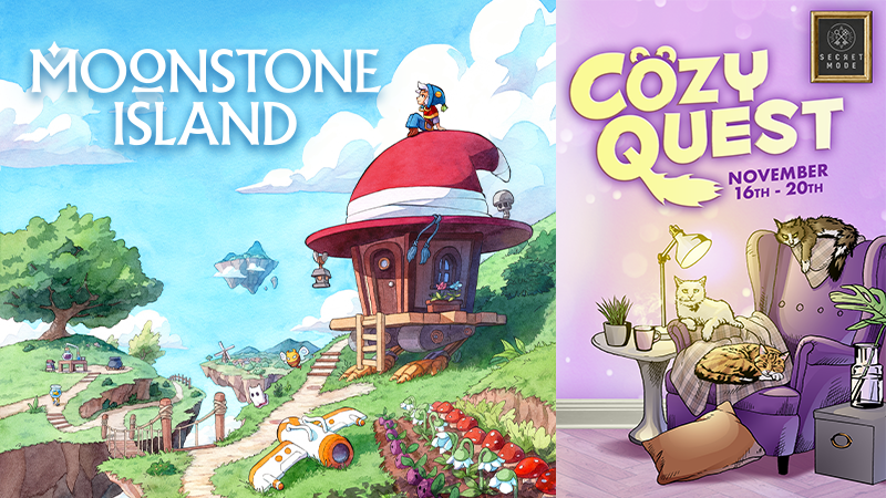 Moonstone Island - The Village Post, 16 Nov - Cozy Quest kicks off ...