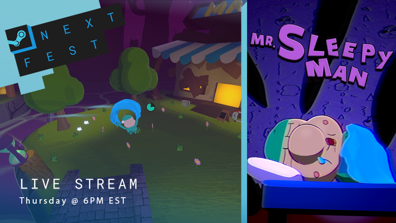 Mr. Sleepy Man - Mr. Sleepy Man Live Stream! - Steam News