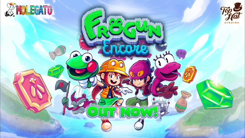 Frogun - Frogun Encore is OUT NOW! - Steam News