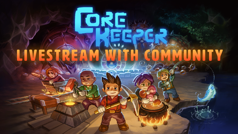 Steam :: Core Keeper :: Core Keeper Steam Next Fest Livestream W/ Friends