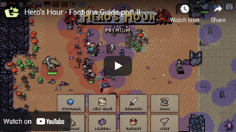 Hero's Hour - Factions Guide II - Steam News