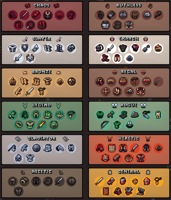 - Improved UI for artifact tooltips, showing colours and icons for the ...