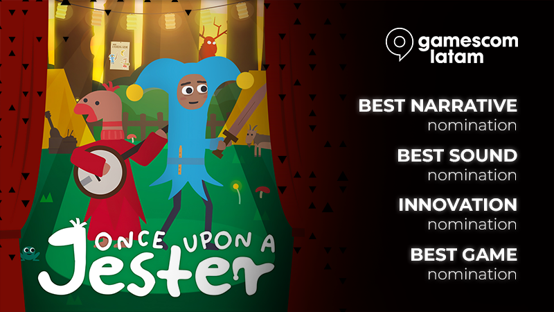 Steam :: Once Upon a Jester :: We're nominated for awards at Gamescom ...