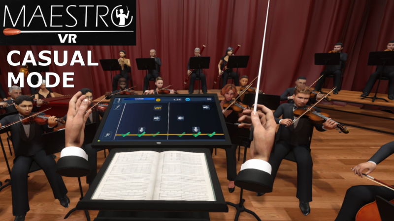 Maestro VR - Maestro VR - Casual Mode - Steam News