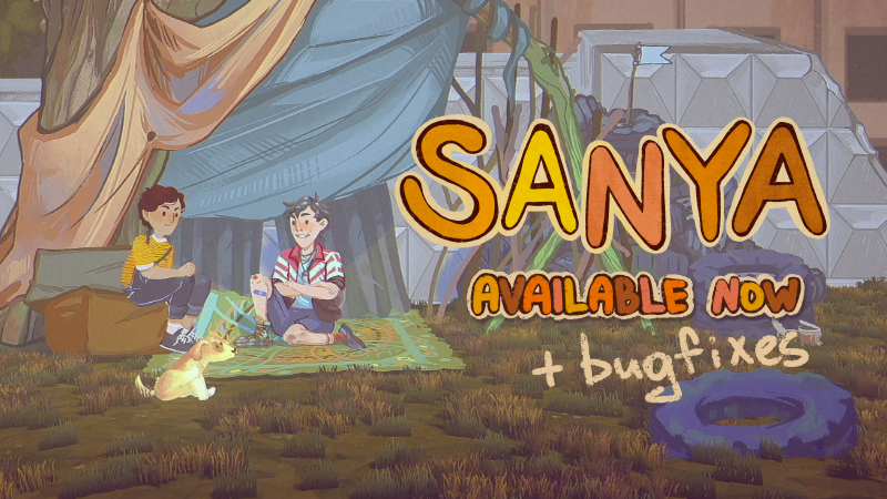 SANYA - First update after launch - Steam News