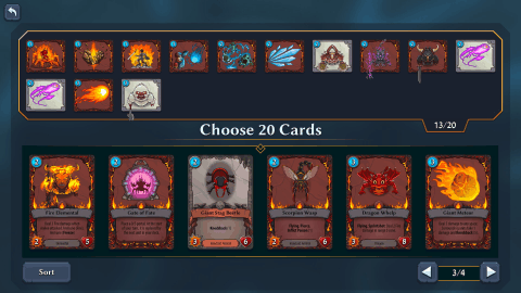 Choose from over 300 cards to build your perfect deck!