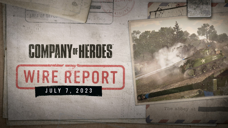 Company of Heroes 3 - Wire Report - July 7, 2023 - Steam News