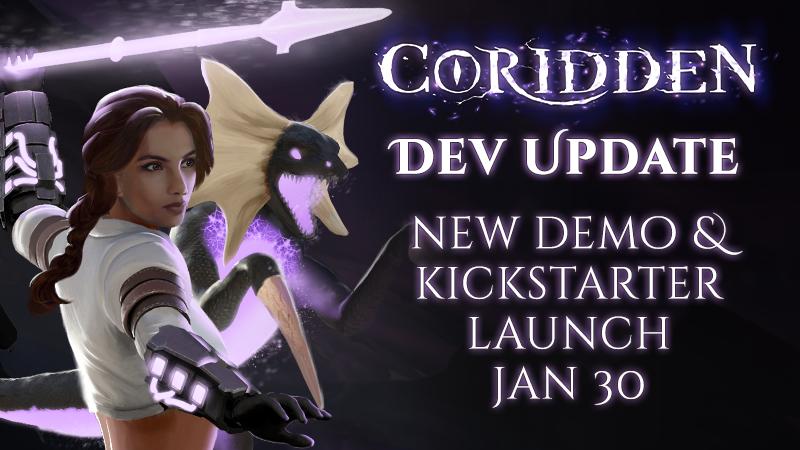 Coridden - New Demo & Kickstarter Launch Date - Jan 30th! - Steam News