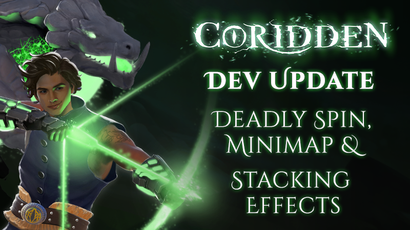 Coridden - Deadly Spin, Minimap and Stacking Effects! - Steam News