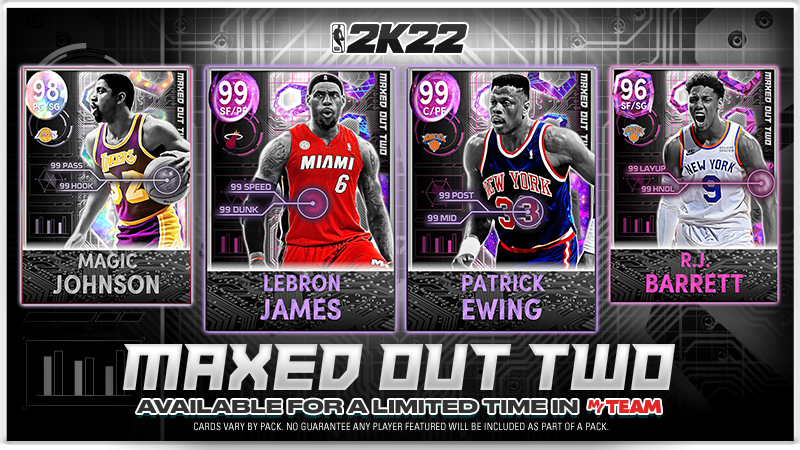 NBA 2K22 - Maxed Out Packs - Steam News