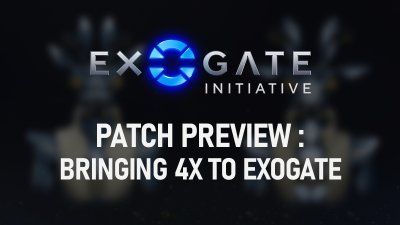 Exogate Initiative - Patch Preview 0.9: Bringing 4X to Exogate - Steam News