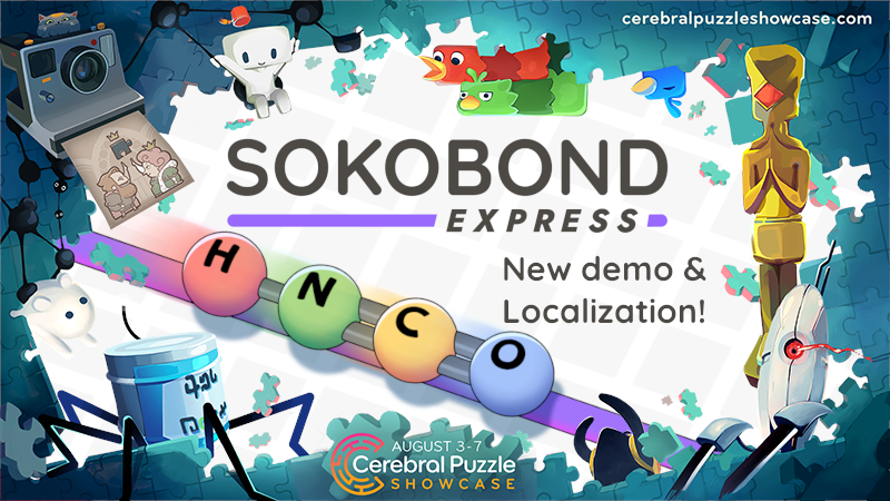 Sokobond Express - New demo & localisations for Cerebral Puzzle ...