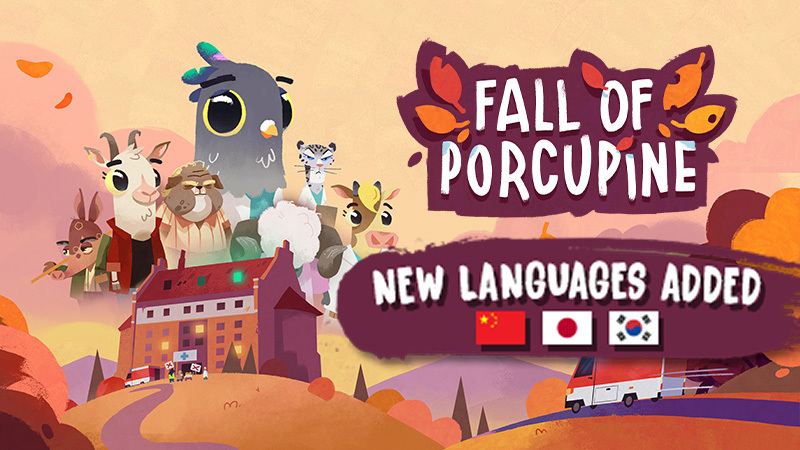 Fall of Porcupine - New Languages Added! - Steam News