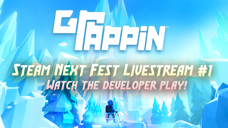 GRAPPIN - 🔴 GRAPPIN - Steam Next Fest Livestream #1 - Steam News