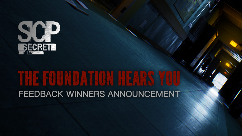 SCP: Secret Files - The Foundation Hears You! - Steam News