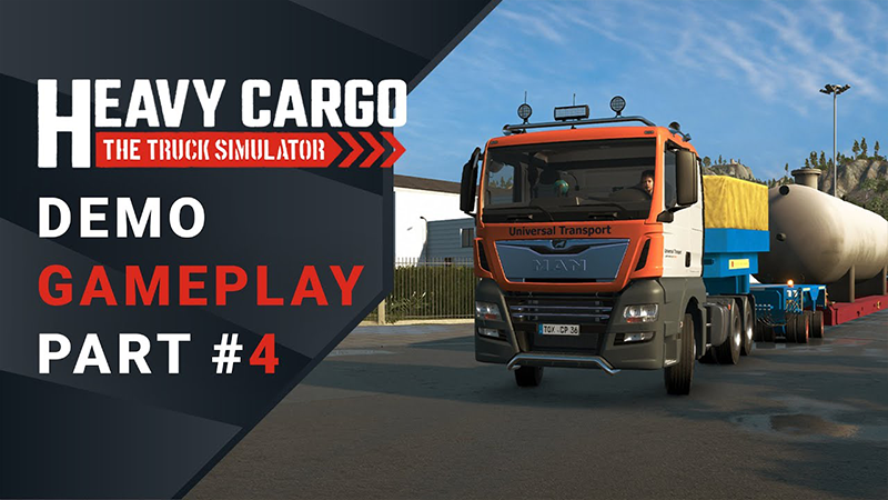 Heavy Cargo - The Truck Simulator - Heavy Cargo Demo Let's Play Part 4 ...